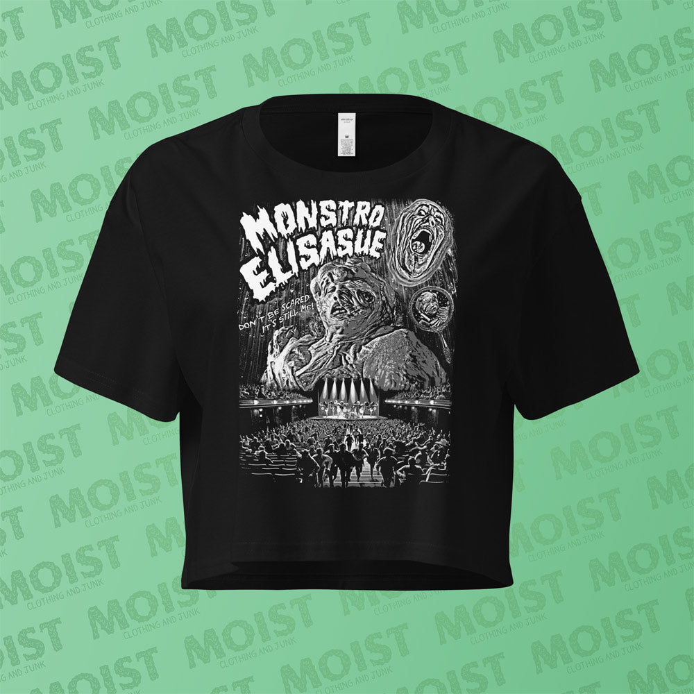 MONSTRO ELISASUE - Black and White - The Substance Movie Crop Top | AS ...