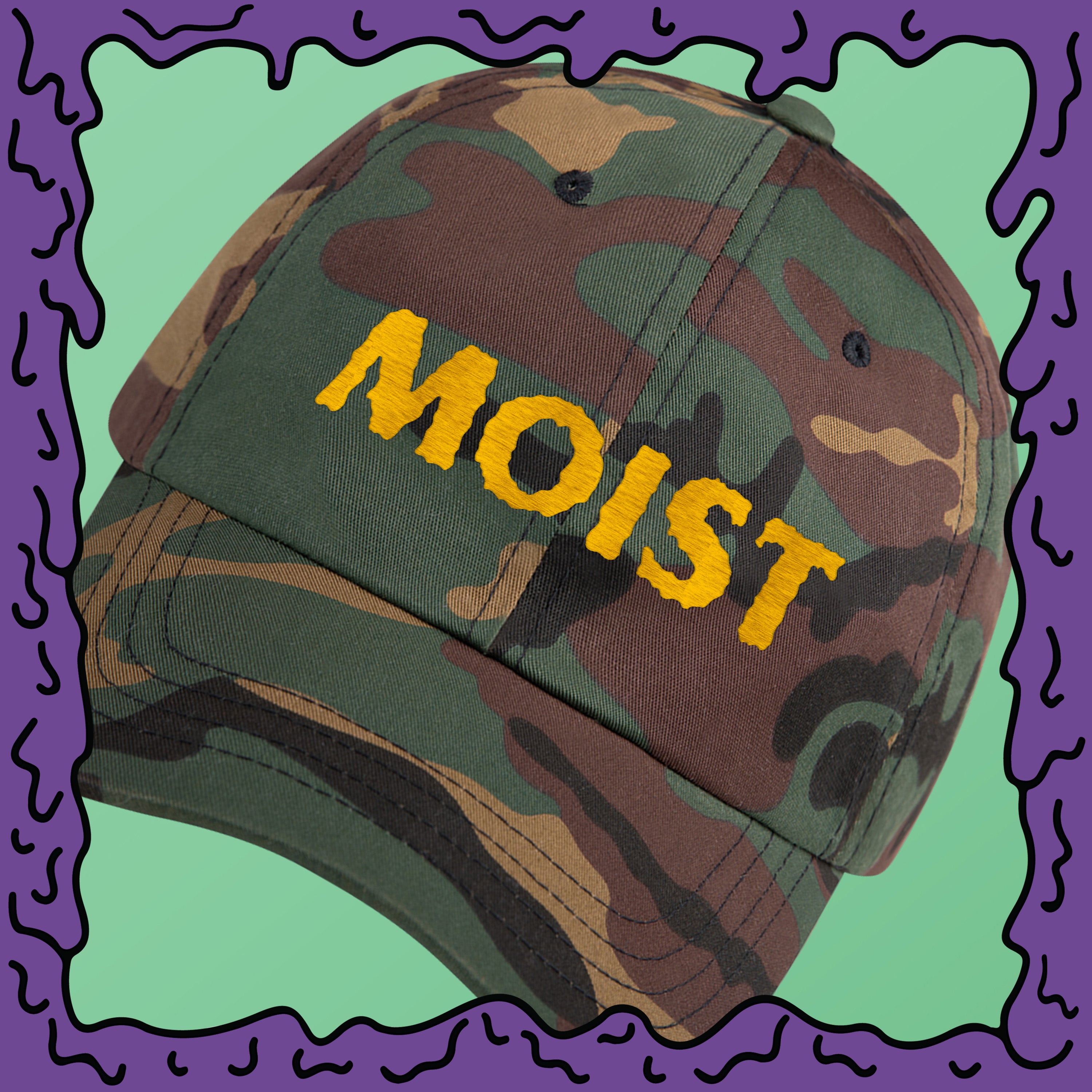 MOIST - Dad hat – MOIST Clothing and Junk
